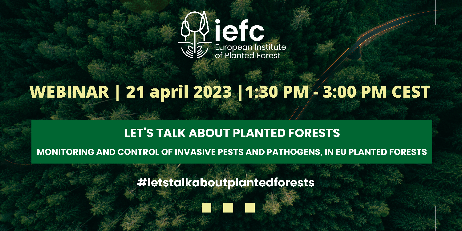 Let's talk about planted forests: monitoring & control of invasive ...